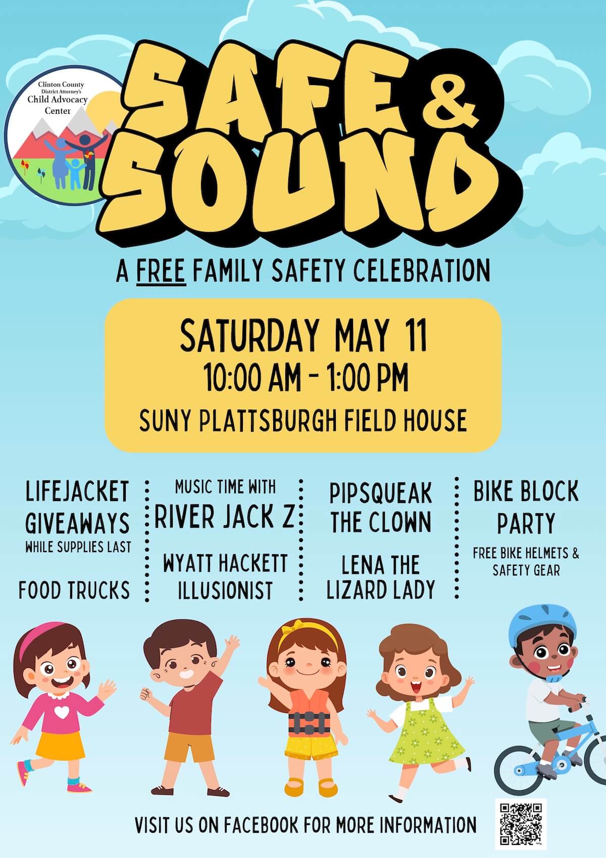 Free Family Safety Celebration: "Safe & Sound" Event in Plattsburgh ...