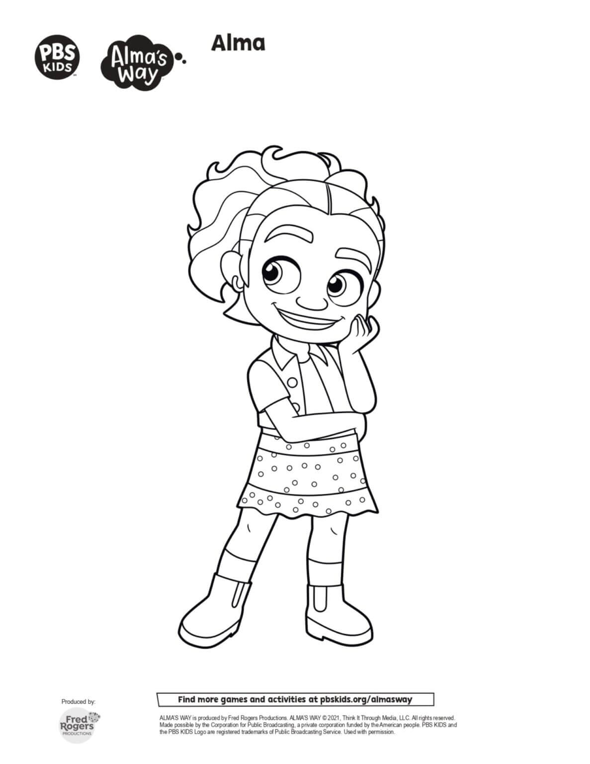 Color in (or Outside) the Lines With PBS KIDS on National Coloring Book ...